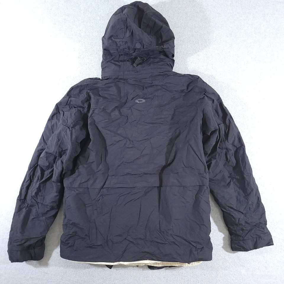 Vintage Oakley Snowboarding RECCO Tech Jacket Mens L Ski Black Software ...