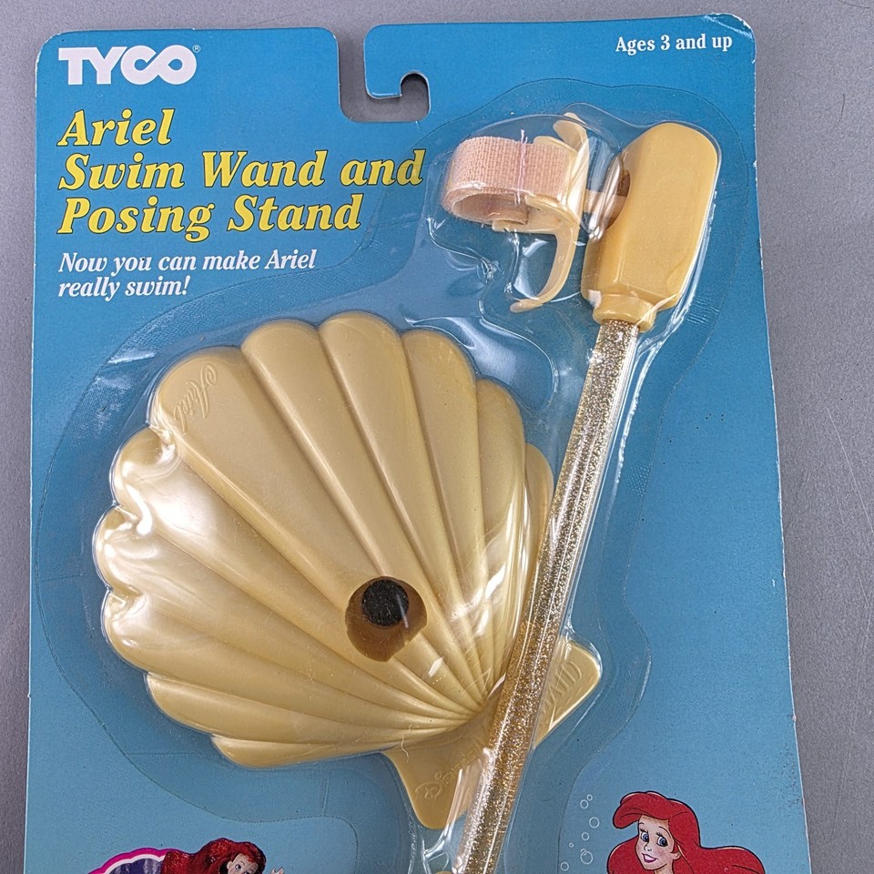 Little Mermaid Ariel Swim Wand Posing Stand YELLOW Doll Accessory ...