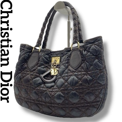 Dior Cd Canage Nylon Tote Bag Vintage Authentic Designed Bag | eBay