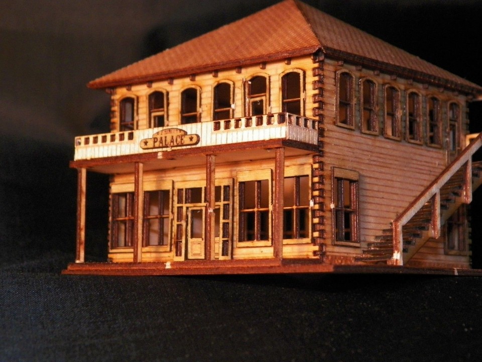 N Scale Old West Hotel Kit | eBay
