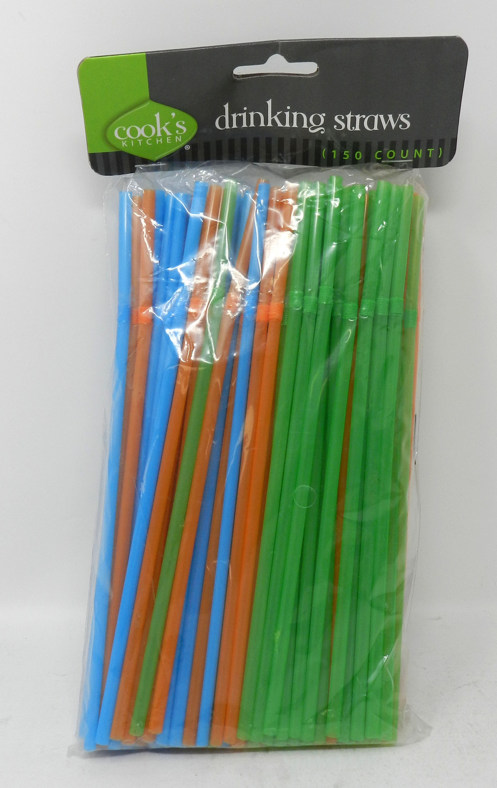 Cook's Kitchen Plastic Drinking Straws 150 Count | eBay