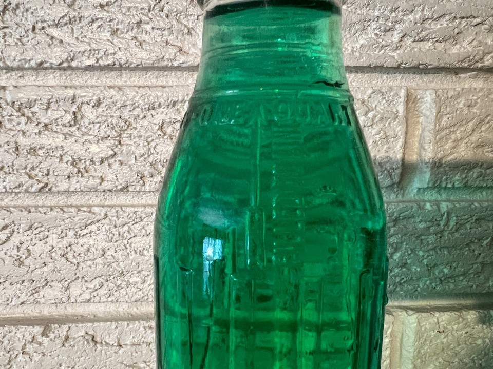 Rare & Vintage 1930s Shell-Penn 14.5" Glass Motor Oil Bottle Shell ...