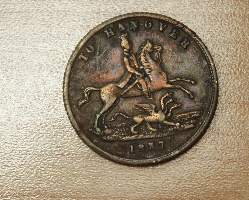 1837 To Hanover Victoria Token | eBay