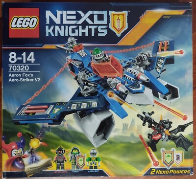 LEGO Nexo Knights 70320 Aaron Fox's Aero-Striker V2 - BRAND NEW IN BOX ...