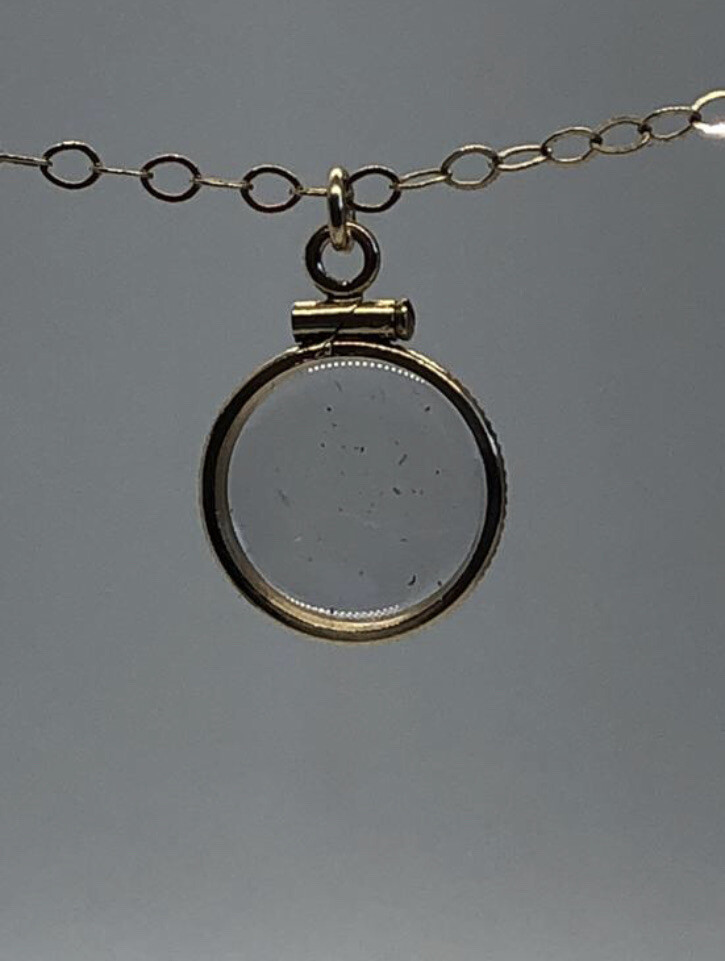 Empty Shaker locket 12.5mn , 14k gold filled with chain, free tool | eBay