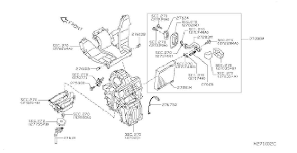 2006-2013 Nissan Versa Amplifier Assy-Thermo C11X | 27675-ED50A ...
