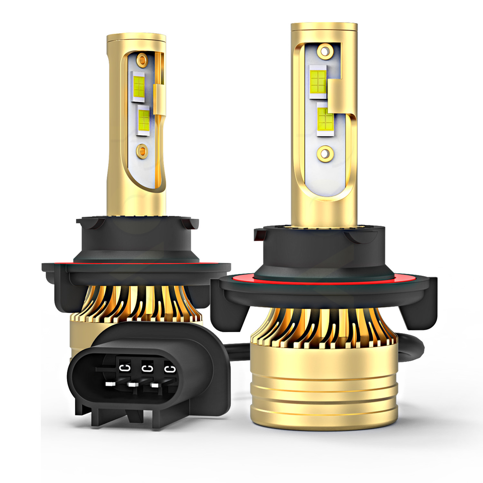 2-Sides H13 9008 LED Headlight Bulb for Ford F-150 2004-2014 High Low ...