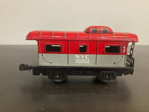 Marx 20102 O Gauge 4 Wheel NYC New York Central Caboose | eBay