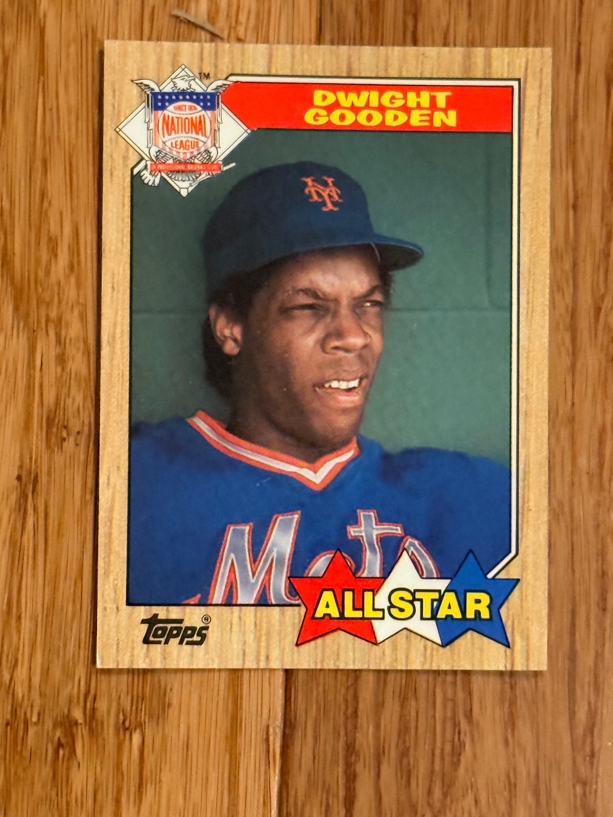 1987 Topps - All-Star Dwight Gooden #603 TM Symbol on Front Tiffany | eBay