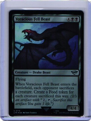 MTG Tales of Middle-Earth LOTR VORACIOUS FELL BEAST FOIL #113 | eBay