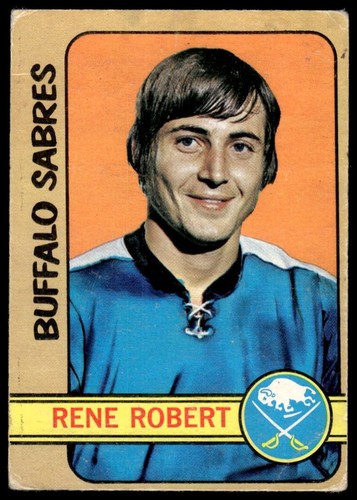 1972-73 O-Pee-Chee VG+ Rene Robert RC Buffalo Sabres #2 | eBay
