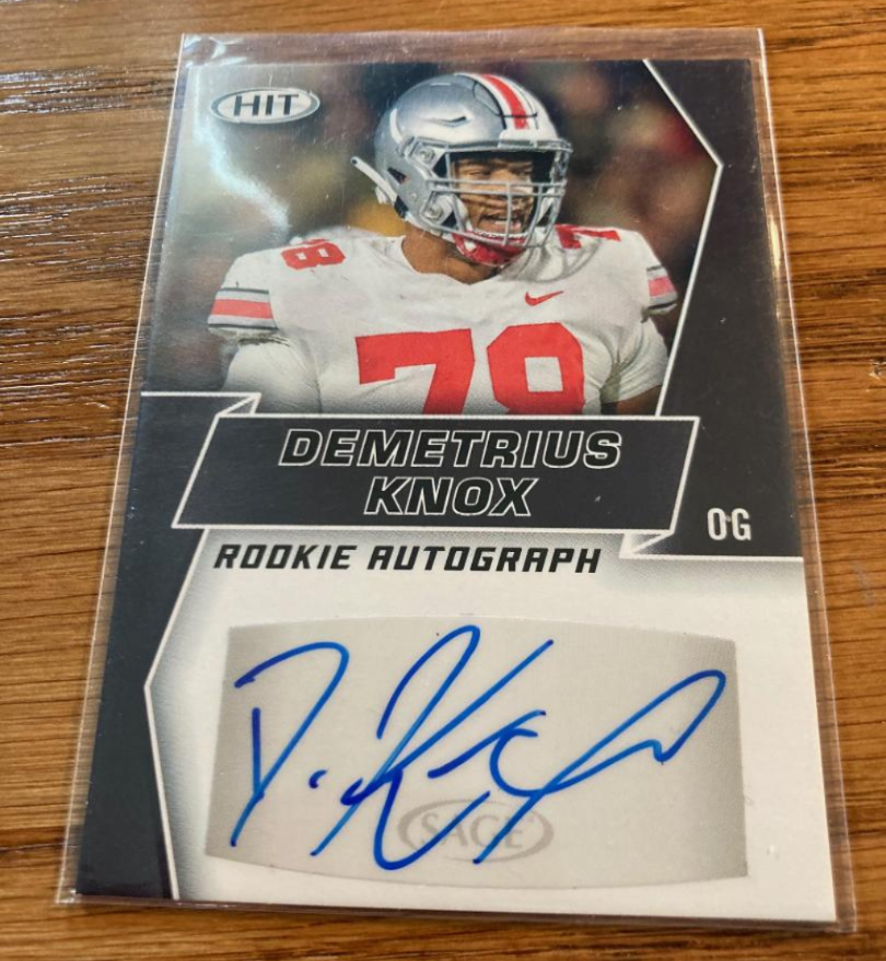 Autograph Auto ROOKIE Buckeye Football Players Ohio State Uniforms You ...