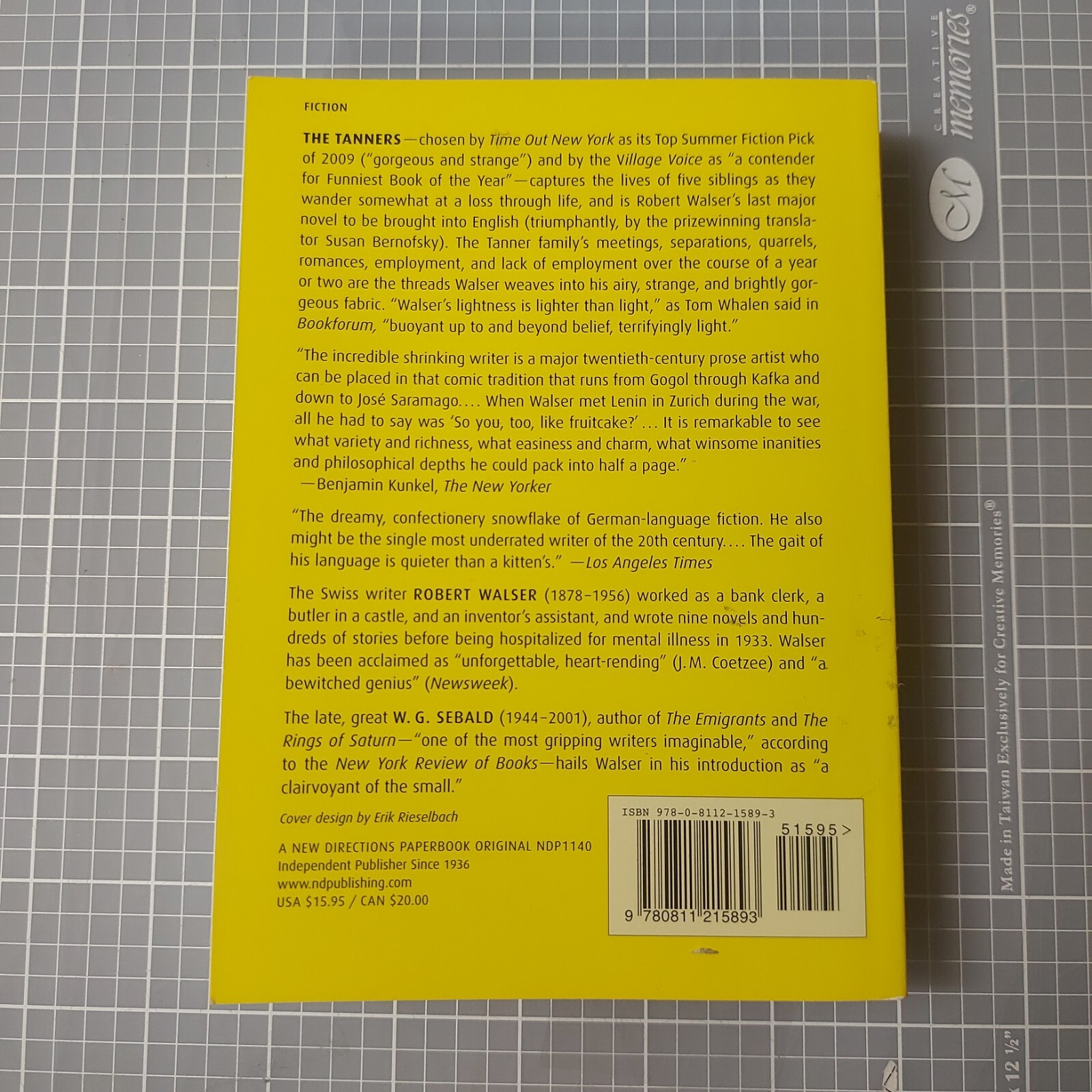 The Tanners by Robert Walser (2009, Trade Paperback) 9780811215893 | eBay