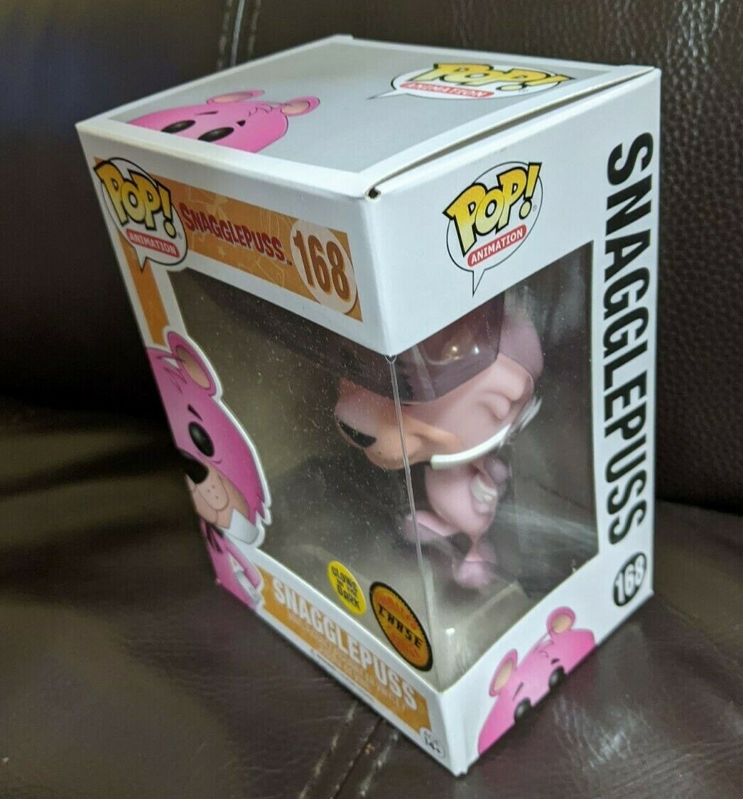 FUNKO POP Hanna Barbera 168 SNAGGLEPUSS Limited Edition CHASE GLOW IN ...