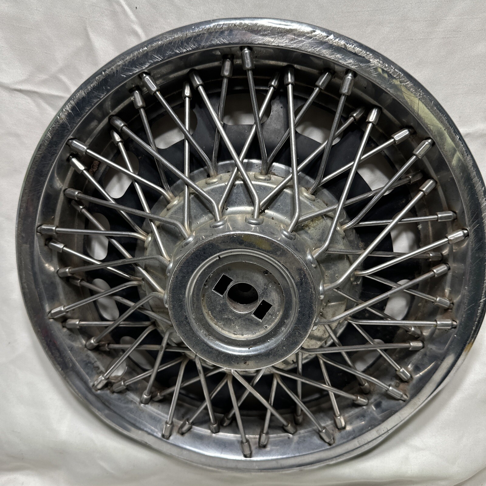 1978-1980 Olds Cutlass Wire Hub Caps 14" Set Of 2 Stainless | eBay