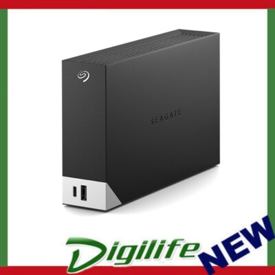 Seagate 8TB One Touch Desktop Hub External Hard Drive with Rescue ...