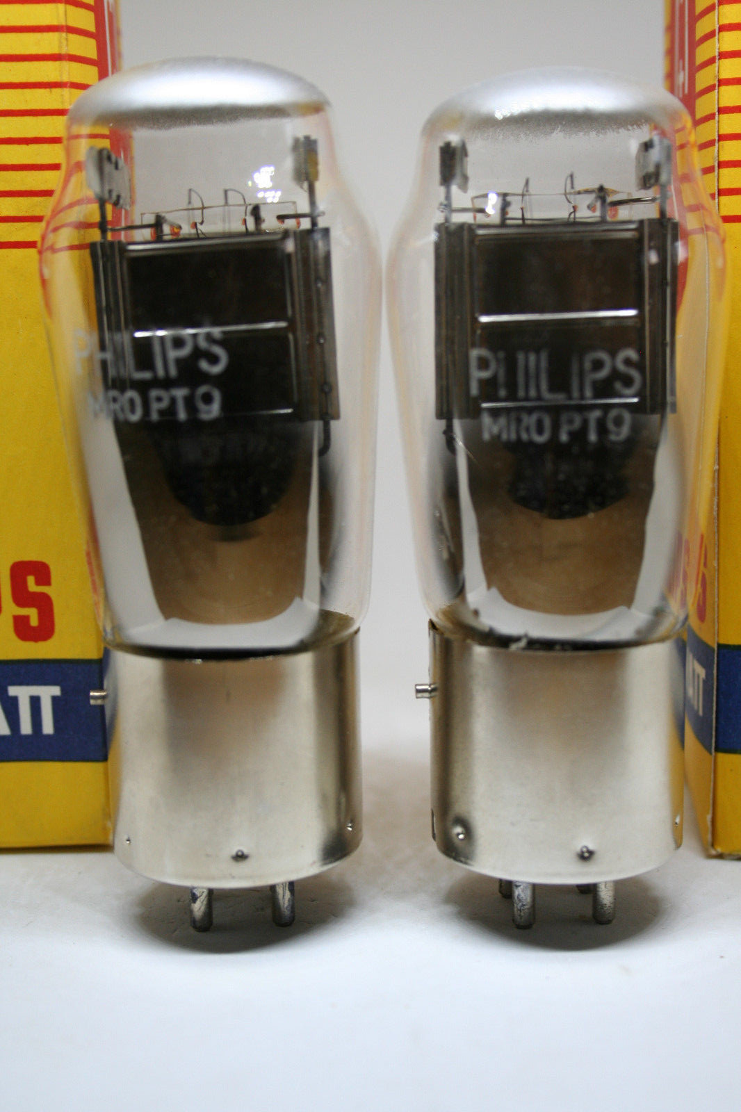 PT9 MRO PHILIPS TUBE DHT METAL BASE 2 VOLT WESTERN ELECTRIC PREAMP ...