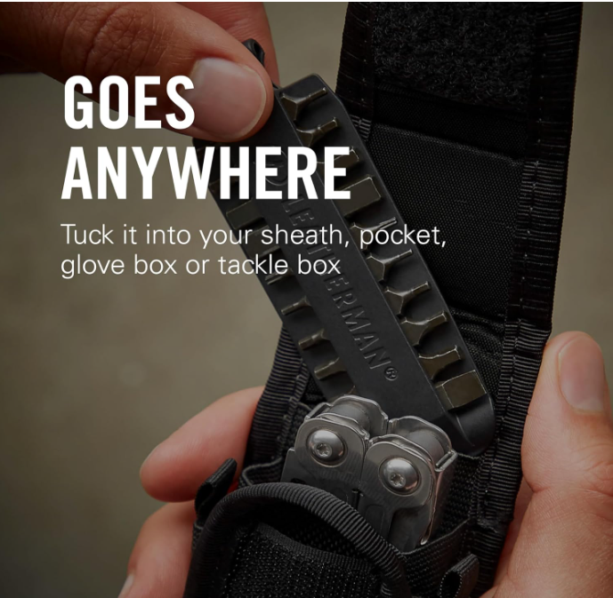 LEATHERMAN, Bit Kit, 21 Double-Ended Screwdriver Bits for Multi-Tools ...