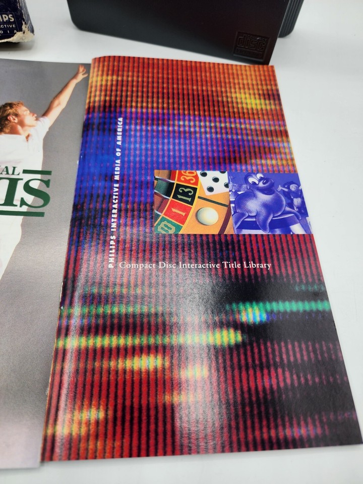 International Tennis Open Philips CD-i Complete w/ Sleeve & Manual ...