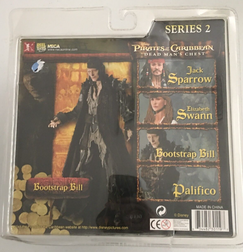 NECA Pirates of the Caribbean DEAD MAN'S CHEST SERIES 2 Bootstrap Bill ...