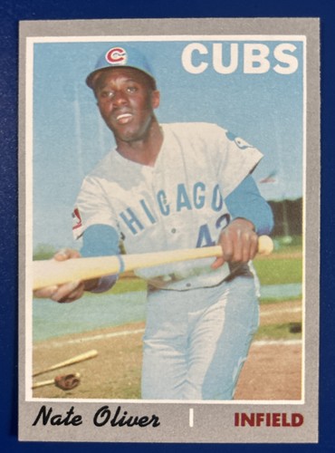 1970 Topps Baseball Nate Oliver Chicago Cubs #223 | eBay