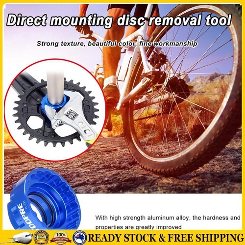 Direct Mount Chainring Lock Ring Tool for M7100 M8100 M9100 (Blue ...