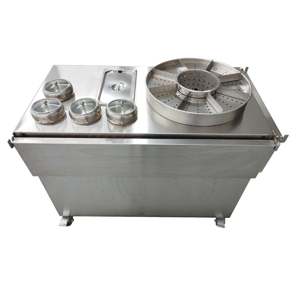 Commercial Mobile Food Truck Stainless Steel LP Gas Heating Cooking ...
