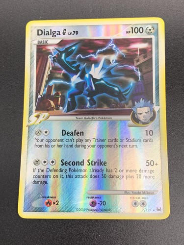 Dialga G 7/127 Reverse Holo Platinum Pokemon NM 2009 | eBay