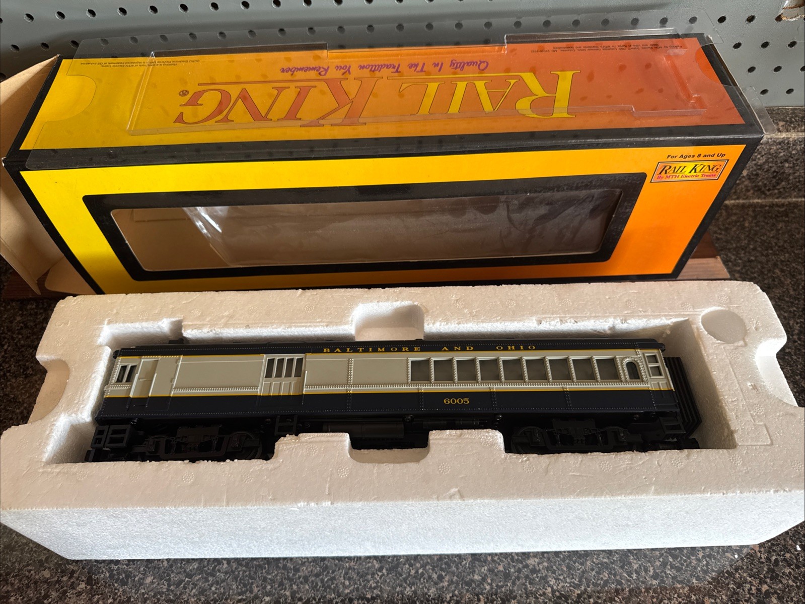MTH RAIL KING 30-2134-1 B&O DOODLEBUG IN BOX O SCALE LN See Pics Trains ...