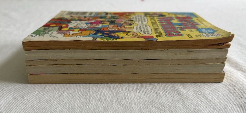 Vtg lot 5 Betty Veronica Comics Digest Mag Archie Library #23, 37, 61 ...