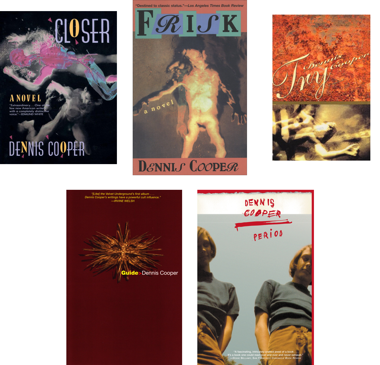 Dennis Cooper George Miles Cycle 5-Book Paperback Collection | eBay