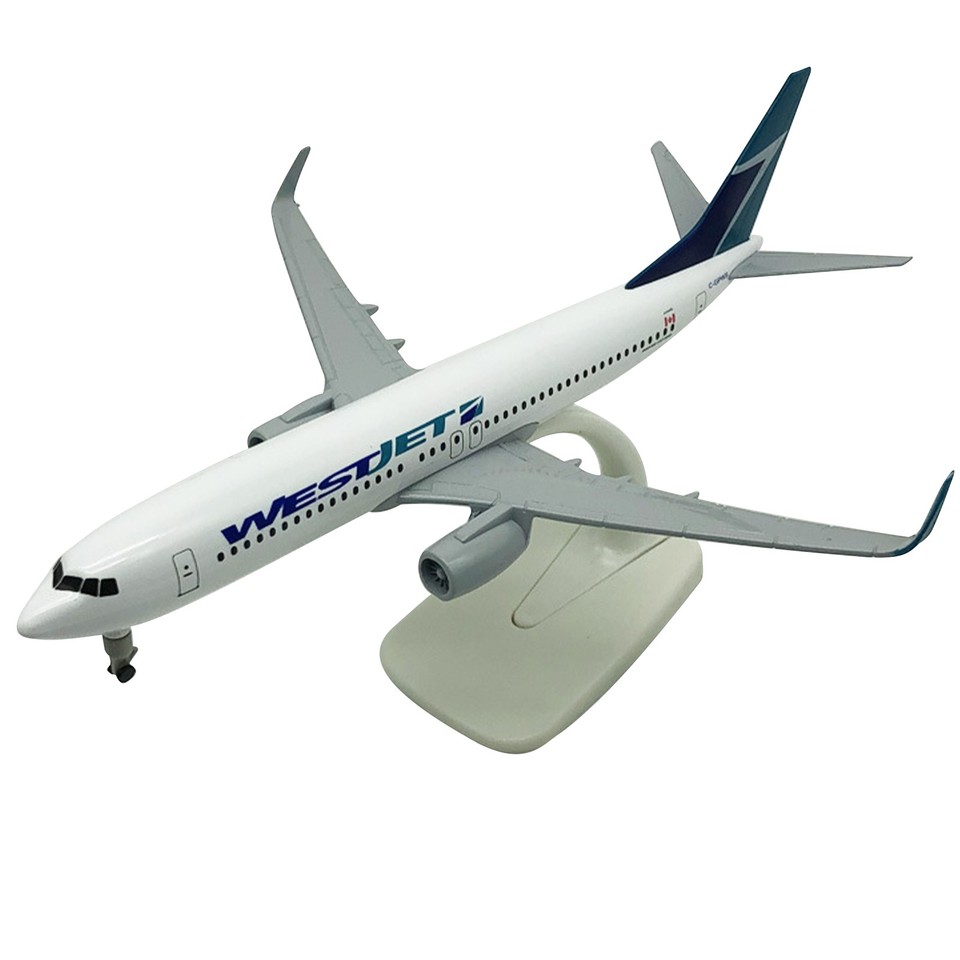 1/300 20cm American Westjet B737 Airplane Model Alloy Diecast Aircraft ...