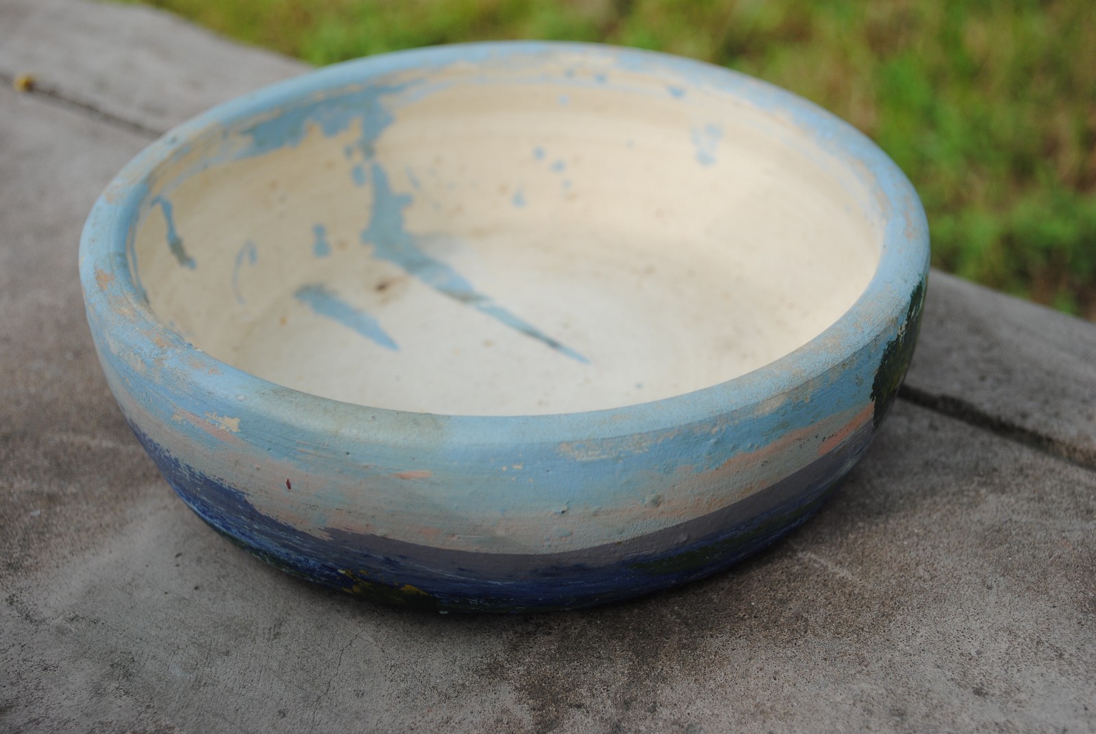 Set 3 Texas Folk Art Meyer Bluebonnet Pottery - Frog Bowl Sombrero ...
