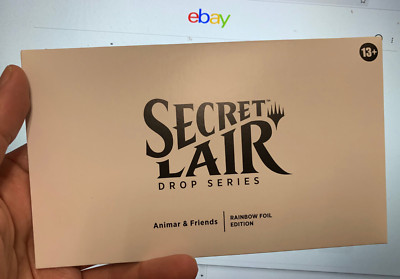 [IN HAND] MTG Secret Lair - Animar & Friends - FOIL - Festival in a box ...