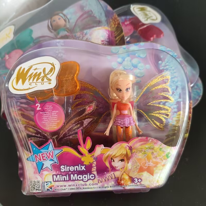 Winx Club Sirenix Mini Magic Doll Fairy LAYLA 2 WINGS Girls Dress Up ...