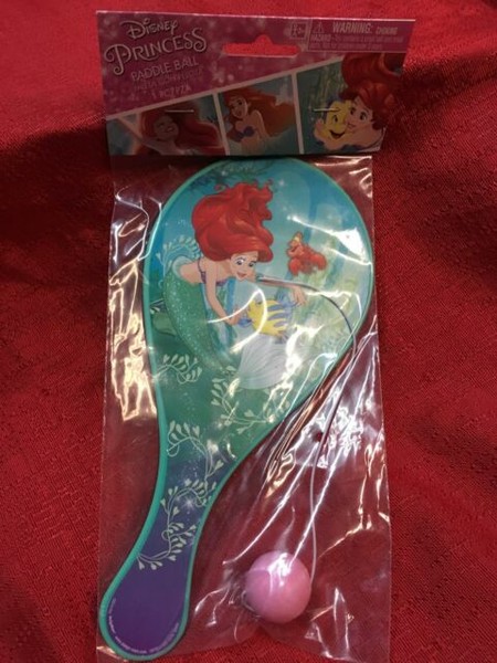 Disney Princess Paddle Ball Toy Party Novelty Play Game Cinderella ...