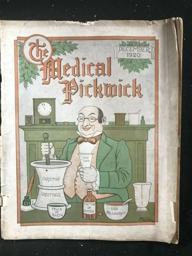 1920s Medical Journal - MEDICAL PICKWICK - Dec 1920 - Doctors ...