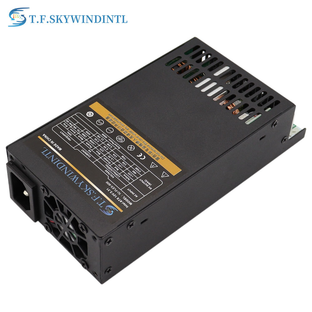 600W PC Power Supply For Enhance 7660B 1U Flex ATX PSU Computer Mini ...