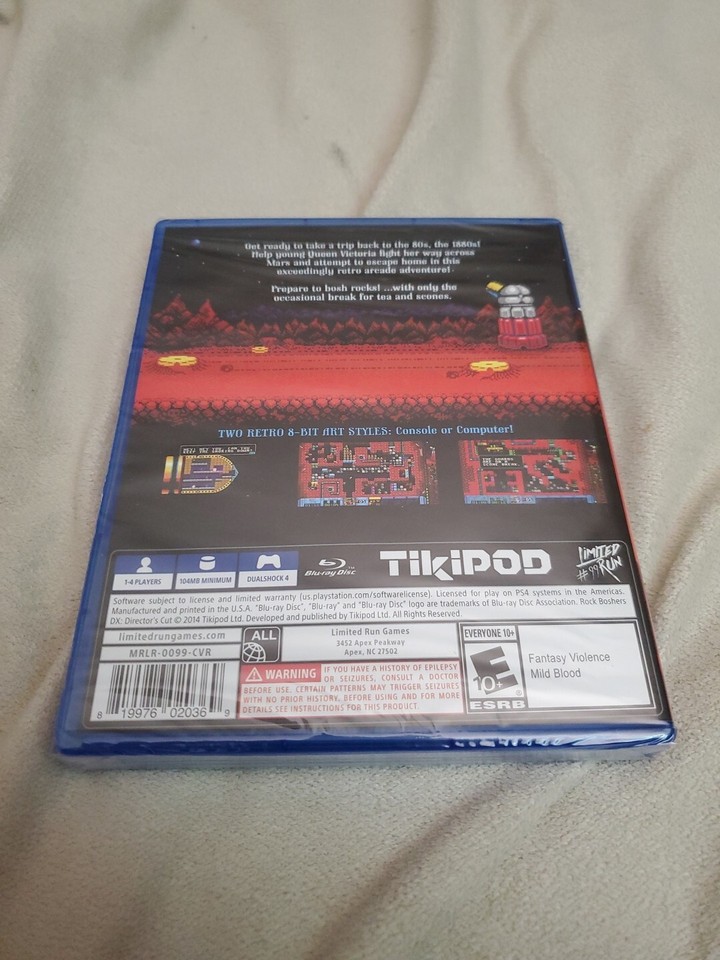 Rock Boshers DX: Director's Cut (PS4) - Retro Action Adventure, Limited Run #99 819976020369| eBay