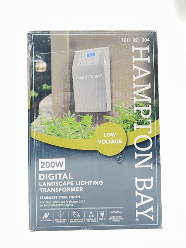 HAMPTON BAY 1011921004 Low Voltage Digital Landscape Lighting Transformer 200W | eBay