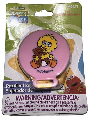 BABY ELMO SESAME STREET PACIFIER HOLDER SHOWER GIFT | eBay