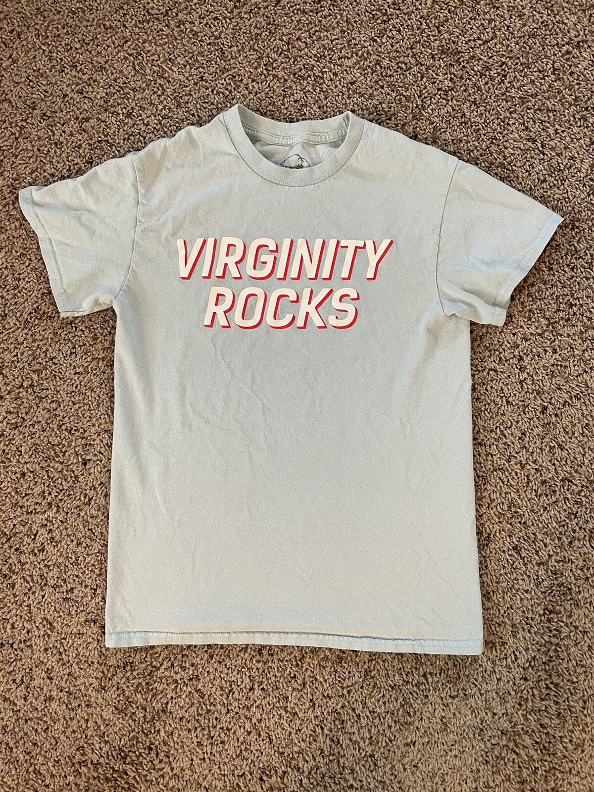 Danny Duncan Virginity Rocks Men's Small Blue Short Sleeve T-Shirt | eBay