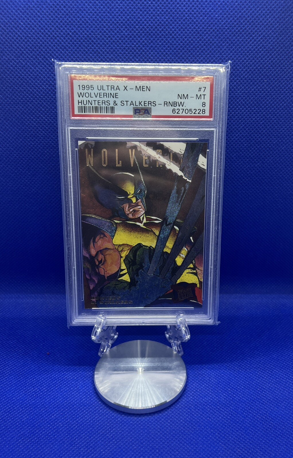 WOLVERINE 1995 FLEER ULTRA X-MEN HUNTERS AND STALKERS # 7 PSA 8 | eBay