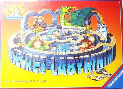 The Secret Labyrinth Board Game 1998 Vintage Ravensburger Sealed NEW ...