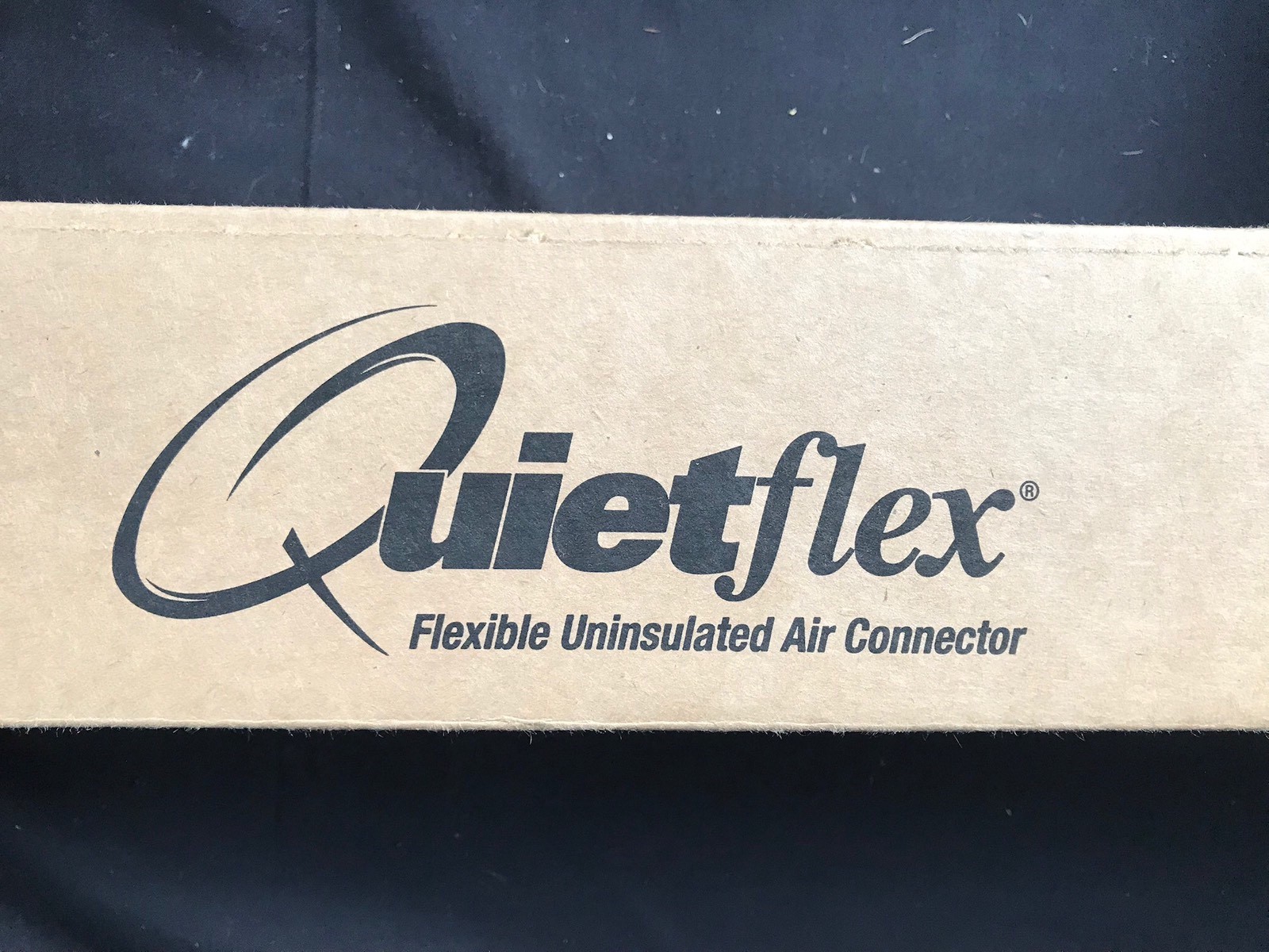 Quietflex Flexible Uninsulated Air Connector 306N - 14 Silver Duct 3 1/ ...