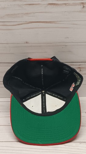 Boston Red Sox B '47 Brand Adjustable Snapback Hat Embroidered Flat ...
