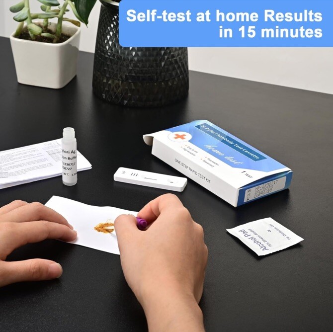 2 Pack H. Pylori Rapid Test Kit – At Home Stomach Health Screening ...