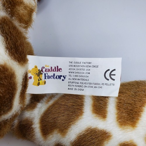 The Cuddle Factory Floppy Plush Giraffe Soft Stuffed Toy 16" | eBay