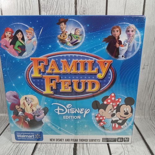 Family Feud Disney Edition Box Set Brand New Fun Family Game ...