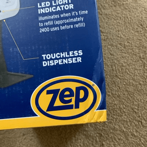 Zep Dispenser Extra Large Capacity With Wall Mount & Dip Tray Model ...